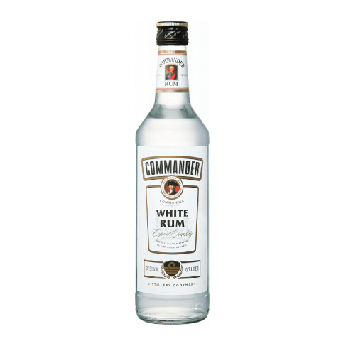Commander White Rum - 70 cl – daccache
